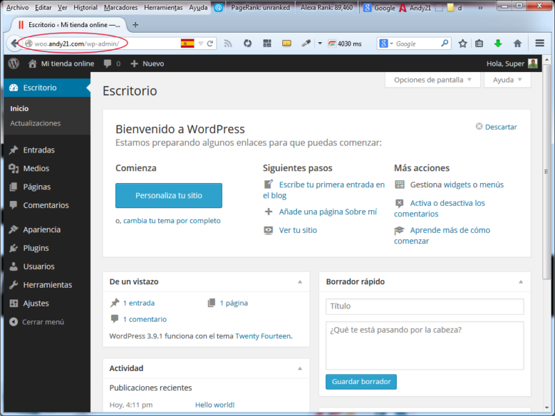 ¿Cómo instalar WordPress con cPanel? 🧡 Andy21